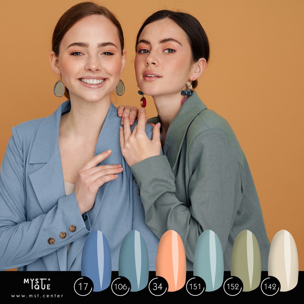 Купить набор гель лаков Spring Hue от Mystique (Мистик)